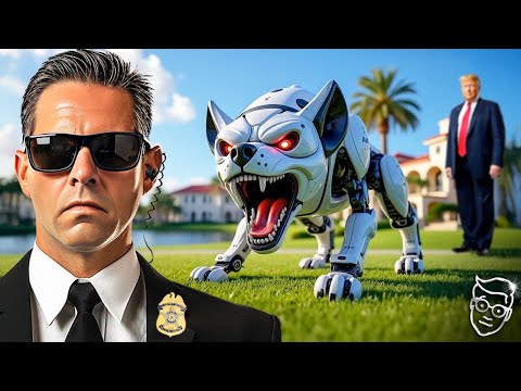 Robot Dogs Patrol Mar-A-Lago: Secret Service Unleashes High-Tech ...