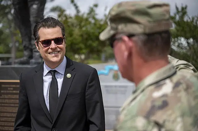 Matt Gaetz Exits Congress For OANN Talk Show After Trump AG Nomination ...
