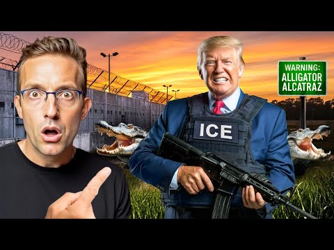 Trump Tackles 'Gator Alcatraz': America's Beastly Jail Unveiled ...