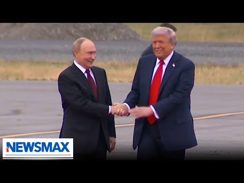 Trump and Putin Shake Hands in Alaska: A New Era of Strong Diplomacy ...