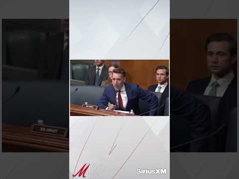 Senator Hawley Confronts Doctor's Evasive Abortion Testimony in Hearing ...