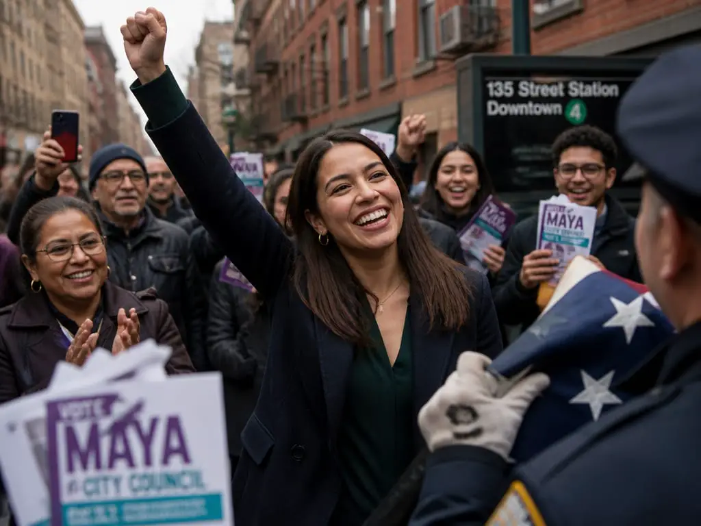 Socialist Who Bragged About Wiping Hand on Flag Beats Rep Espaillat ...